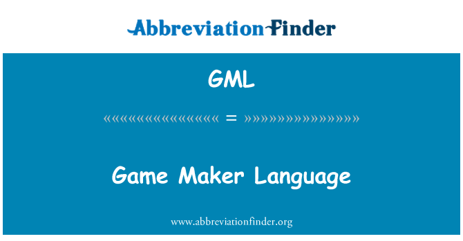 Significado De Gml Game Maker Language Game Maker Language